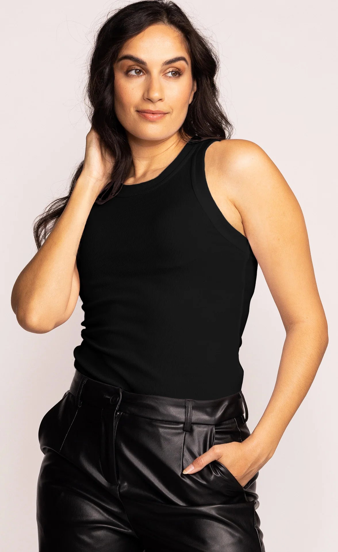 Danika Tank in Black – Dot & Bliss Apparel