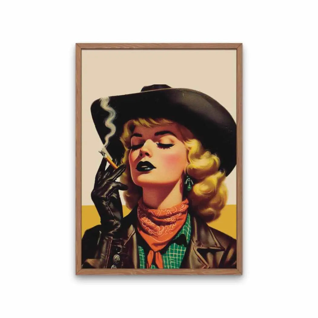 Y'allternative Goth Cowgirl Art Print – Dot & Bliss Apparel
