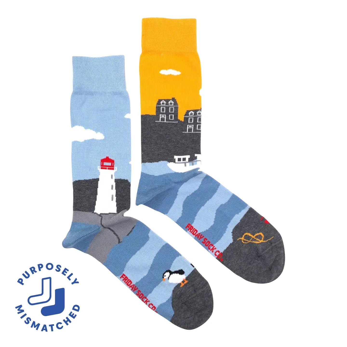Men's East Coast Canadian Landscape Socks – Dot & Bliss Apparel